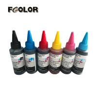 China Fcolor Universal Printer Refill Dye Ink for Canon Epson HP Brother Dye Ink Printer 100ML for sale