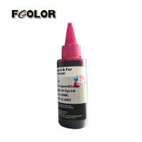 China Fcolor Universal Printer Refill Dye Ink for Canon Epson HP Brother Dye Ink Printer 100ML for sale