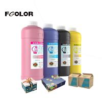 China FCOLOR 1000ML Digital Printing Corrugated Box Water Based Printing Dye Ink for DX5 DX7 I3200 S3200 4720 for sale