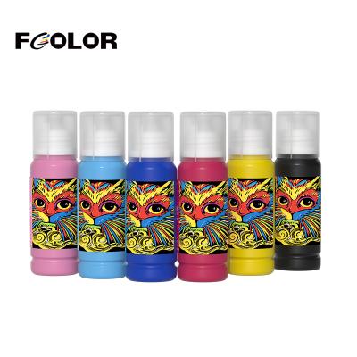 China FCOLOR Excellent Vibrant KCMY PK Gray Sublimation Ink for Epson Ecotank ET 8550 8500 for sale