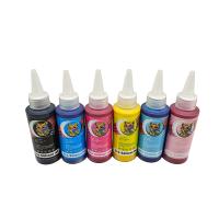 China FCOLOR 100ML White Water Based Eco Solvent Ink for Epson Desktop ET15000 15000 L1800 Printer for sale