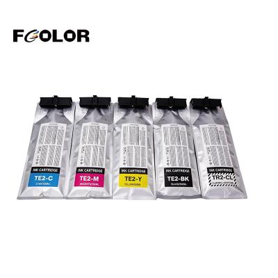 China 500ml Eco Solvent Ink Bag with One-Time Chip TE2 TR2 Outdoor Printing Ink Pouch for Large Format Printers for sale