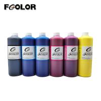 China FCOLOR Factory Price Pigment Ink for Epson C3510 C6050A C6050P C6550A C6550P C7510G Label Printer Pigment Ink Refills for sale