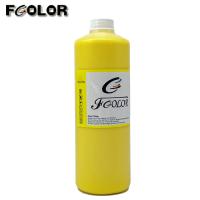 China FCOLOR 6 Color Pigment Printing Ink 1000ml/ Bottle For Silk Screen Printing Ink for sale