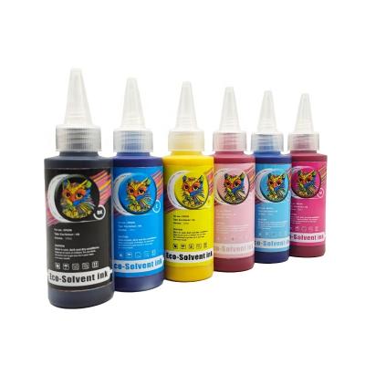 China MSDS Eco Solvent Water Based Ink for Epson Printer L1300 L1800 L310 L360 WF7710 WF7720 for sale