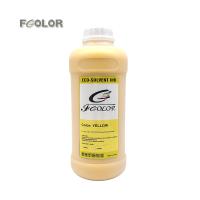 China Fcolor Oil Based Eco Solvent Ink for DX5 DX4 DX7 Printhead Mutoh Roland Mimaki for sale