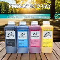 China FCOLOR Wholesale High Quality Eco Solvent Water Based Ink for Digital Printing for Dx5  DX7 XP600  I3200 for sale