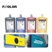 China FCOLOR 1000ml Galaxy Inkjet Dx4 Dx5 Dx7 Print Head Eco Solvent Ink for XP600 I3200 for sale