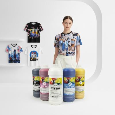 China FCOLOR Manufacturer Heat Transfer White Tinta DTF for Epson XP600 I3200 4720 L1800 Dtf Printer Ink for sale