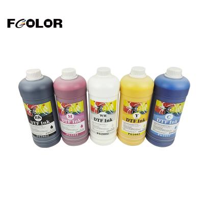 China Fcolor Premium DTF White Powder and Ink for Epson DTF White PET Film Printer 1430 I1600 XP600 I3200 L1800 for sale