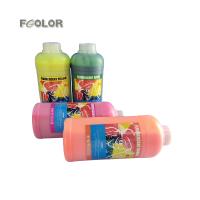 China FCOLOR Newest DTF Fluorescent Ink Suitable for Modified L1800 Print PET Film and Powder for sale