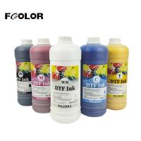 China FCOLOR DIY DTF Digital Textile Printer 1000ml Water Based Pigment DTF Ink for PET Film Printing Compatible with Other Models for sale