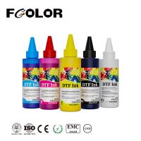 China Manufacturer Hot Sale 100ml Tinta White High Quality Premium T Shirt Printing Transfer Film Dtf Ink for XP15000 8550 Dtf Printer for sale