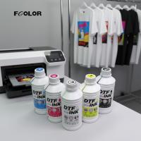 China FCOLOR 1000ml High Quality Tinta Transfer Dtf White Ink No Sediment No Clogging Premium Dtf Ink for Xp600 I3200 L1800 ET8550 for sale