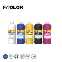 China FCOLOR 1000ml Water Based DTF Ink for Epson XP600 L1800 P600 DX5 I3200 4720 Printers Textile Heat Transfer Printing Ink for sale