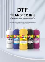 China Fcolor Premium DTF Pet Film Color Inks Transfer Pigment Ink for A3 Film Printer I1800 with Powder DTF Ink for sale