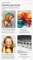 China Fcolor Premium DTF Pet Film Color Inks Transfer Pigment Ink for A3 Film Printer I1800 with Powder DTF Ink for sale