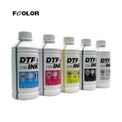 China Premium 1000ML PET Film Bulk DTF White Pigment Printing Ink for Epson L1800 L805 L810 L1455 L1400 L1300 L1110 L130 Printer for sale
