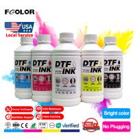 China Premium 1000ML PET Film Bulk DTF White Pigment Printing Ink for Epson L1800 L805 L810 L1455 L1400 L1300 L1110 L130 Printer for sale