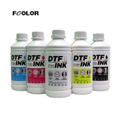 China 1000ml Premium White Textile Pigment for Ink for Epson I3200 DX5  L1800 L805 Printers for DTF Printing for Ink for sale
