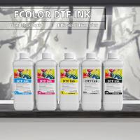 China High Quality Manufacturer No Clog Problem DTF Pet Film Pigment White Ink 1000ml DTF Ink for Epson I3200 4720 L1800 XP600 for sale