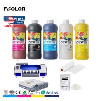 China 1000ml Bulk Waterproof Pet Film Dtf White Pigment Ink for L1800 L805 L810 XP600 I3200  Printer for sale