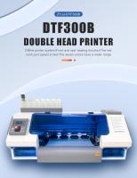 China FCOLOR 7 Colors XP600 Dual Head T-Shirt Printing Machine 30cm A3 DTF Printer with Powder Shaker and Dryer for sale