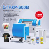 China XP600 13 Inch A3 Roll PET Film DTF Printer Semi Auto DTF Shirt Printing Machine for sale