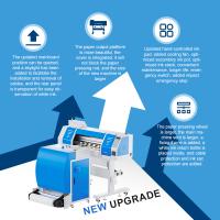 China XP600 13 Inch A3 Roll PET Film DTF Printer Semi Auto DTF Shirt Printing Machine for sale