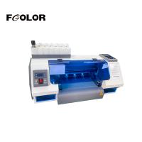 China Fcolor Mini New A3 Roll to Roll PET Film Printing Machine DTF Printer 30CM with 2 XP600 Printhead for T-Shirt Heat Transfer for sale