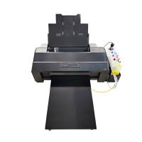 China Fcolor Newest A4 A3 A3+ L1800 Cheaper PET Film DFT Printer with Circulation System for T-Shirt Printing for sale