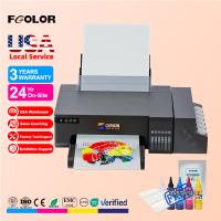 China FCOLOR New Model Smart DTF Printer Easy-to-Operate Direct to Film A4 DTF Printer on T-shirt for sale
