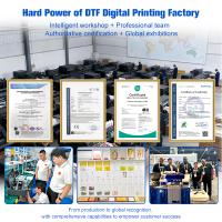 China FCOLOR New Model Smart DTF Printer Easy-to-Operate Direct to Film A4 DTF Printer on T-shirt for sale