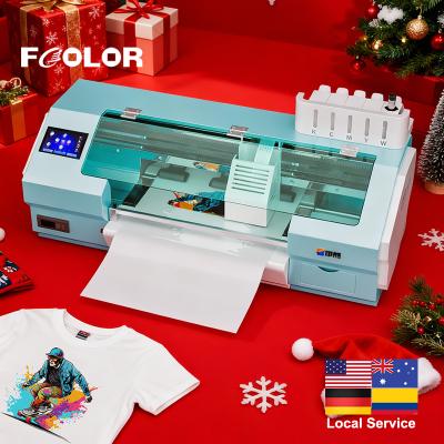 China Fcolor NEW DIY Single Head T-shirt Dtf Printing Machine 35CM PET Film Transfer Xp600 DTF Printer for sale