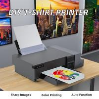 China FCOLOR Multicolor A4 DIY Ink Jet Printer Machine Print New Clothing Color DTF Printer for T-Shirt Printing for sale