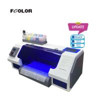 China FCOLOR NEW Upgrade All in One Impresora DTF 30cm XP600 Dtf Printer for Clothes Imprimeur Inkjet Roll Pink DTF Printer for sale