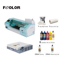 China 350 DTF Printer with Single Head  XP600 Heads Auto White Ink Circulation  for T-shirt & Garment Printing Factory for sale
