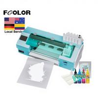 China FCOLOR Digital Blue A3 MAX DTF Inkjet Printer XP600 Pet Film 13.8Inch 35CM T Shirt Printing Machine With Oven for Textile for sale