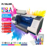 China FCOLOR A3 Pro DTF Printer with Dual XP600 Head 7 Color DTF Printer for T-shirt Printing Machine for Small Business for sale