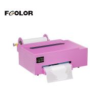 China Pink Color Smart T Shirt DTF Printer A4 Roll To Roll Pet Film DTF Machine With XP600 Head for sale