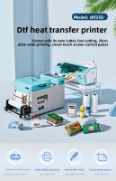 China XP600 Head DTF White Ink Heat Transfer Printer Single Head XP600 Offset Digital Clothing T-Shirt Printer for sale