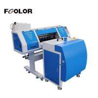 China FCOLOR A1 DTF Printer 60cm 24 Inch 2Pcs I3200 XP600 I1600 Heads Need with Powder Shaker Roll to Roll Printer for Tshirt Printing for sale