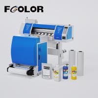 China FCOLOR A1 DTF Printer 60cm 24 Inch 2Pcs I3200 XP600 I1600 Heads Need with Powder Shaker Roll to Roll Printer for Tshirt Printing for sale