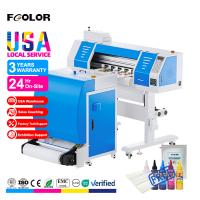 China FCOLOR 60CM 2 Heads Xp600 A1 DTF Printer Printing Machine 60cm DTF Printer for T-shirt for sale