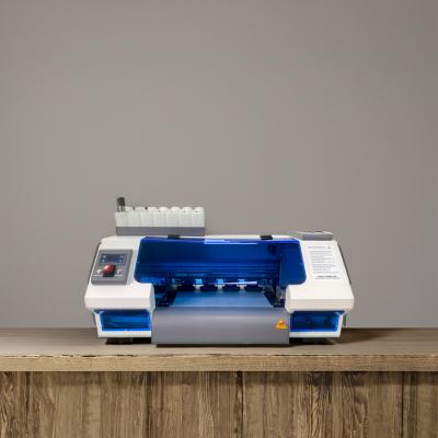 China 13inch Dual Heads DTF Automatic Roll to Roll Printer for T-shirt Printing 33cm Dual Head Xp600 Inkjet T-shirt Printer for sale