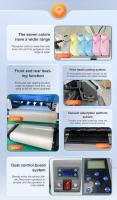 China 13inch Dual Heads DTF Automatic Roll to Roll Printer for T-shirt Printing 33cm Dual Head Xp600 Inkjet T-shirt Printer for sale