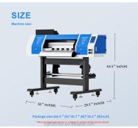 China FCOLOR Automatic 60cm DTF Printer Dual XP600 Heads With Powder Shaker Oven for T-Shirt Film Heat Transfer Printing for sale