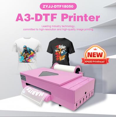 China Professional A3 Roll-to-Roll DTF T-Shirt Printer with White Ink & Automatic Powder Shaker for Custom Apparel Business for sale