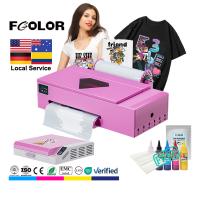 China Professional A3 Roll-to-Roll DTF T-Shirt Printer with White Ink & Automatic Powder Shaker for Custom Apparel Business for sale