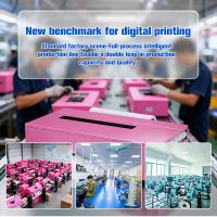 China FCOLOR Color logo Customize XP600 Roll DTF Printer T-Shirts Textiles Garments Automatic Printing Machine A3 pink Dtf Printer for sale